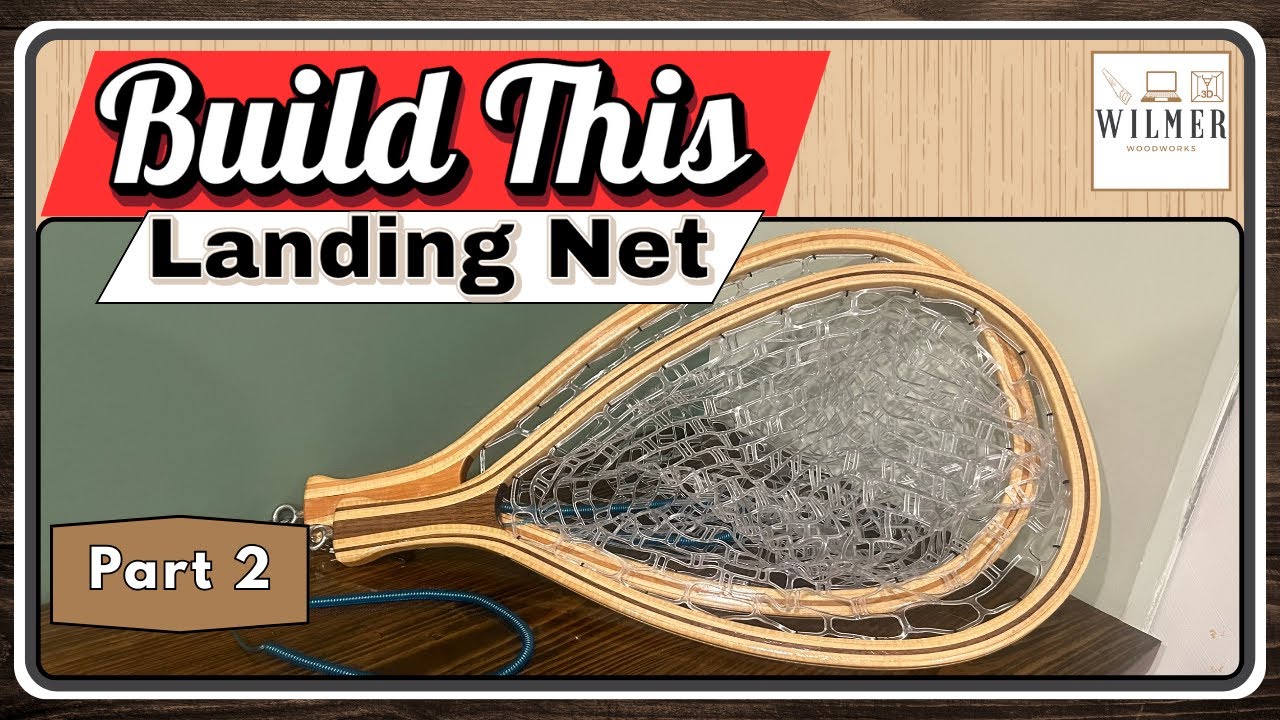 Crafting Beautiful Maple & Walnut Landing Nets: Part 2 of 2 - YouTube