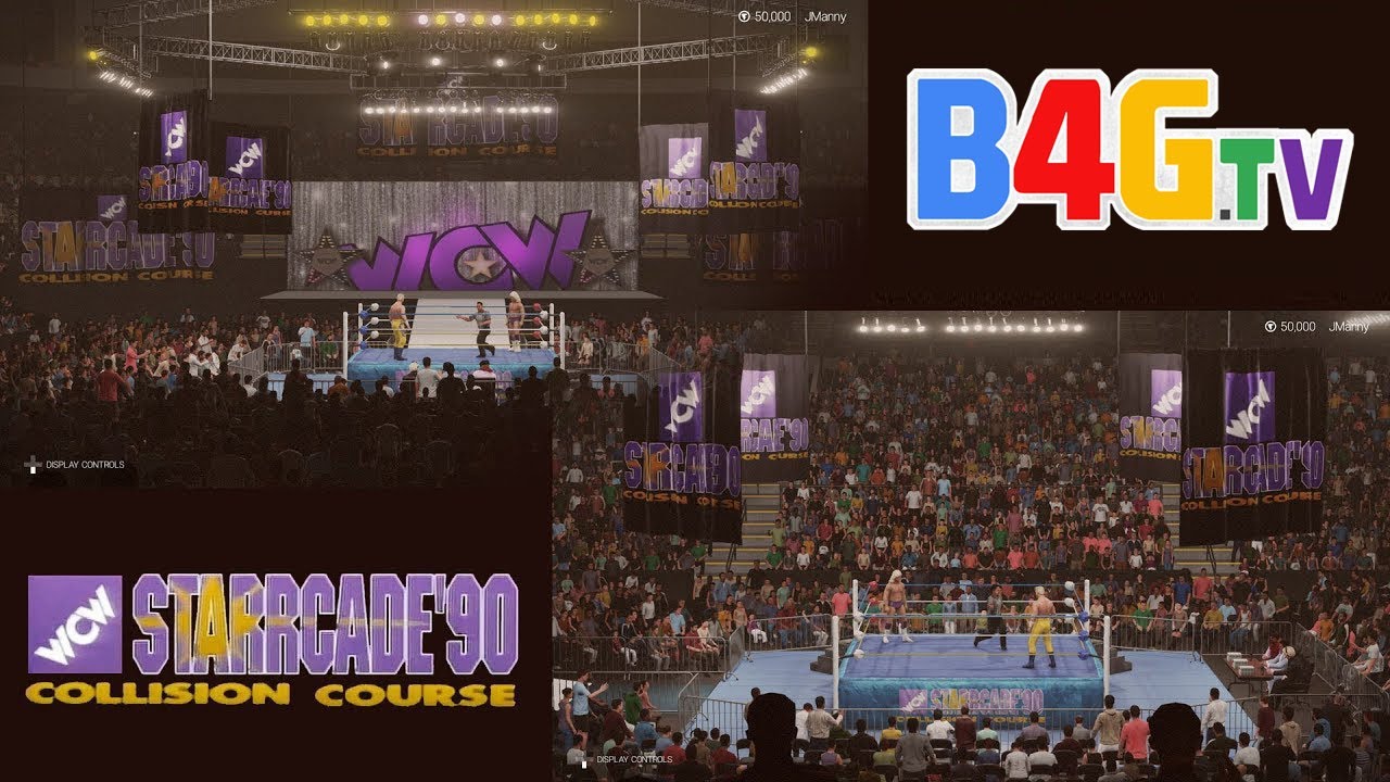B4G.TV | WCW STARRCADE '90 MOD - YouTube