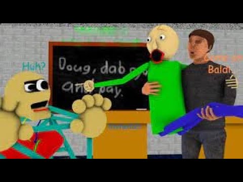 My New Bald Teacher.. [Baldi's Basic's #1] - YouTube