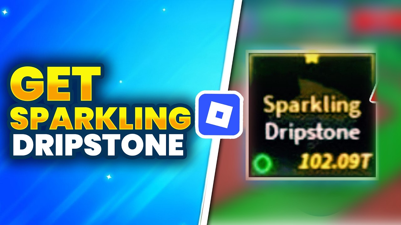 How To GET SPARKLING DRIPSTONE In Fisch! Roblox - YouTube