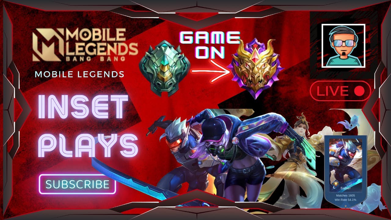 LIVE-INDIAN MLBB PLAYER RANK PUSH MYTHIC TO MYTHICAL GLORY || MLBB ...