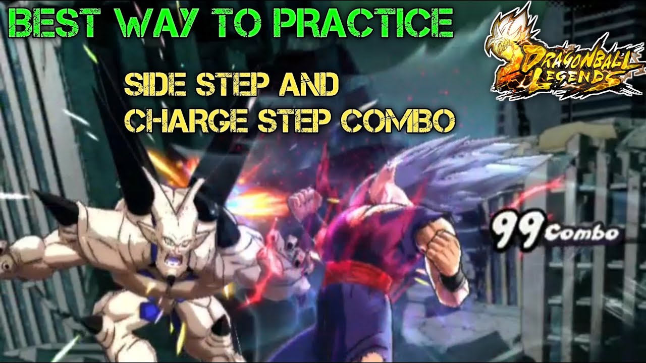 BEST WAY To Practice SIDE STEP And CHARGE STEP For COMBO in Dragon Ball ...