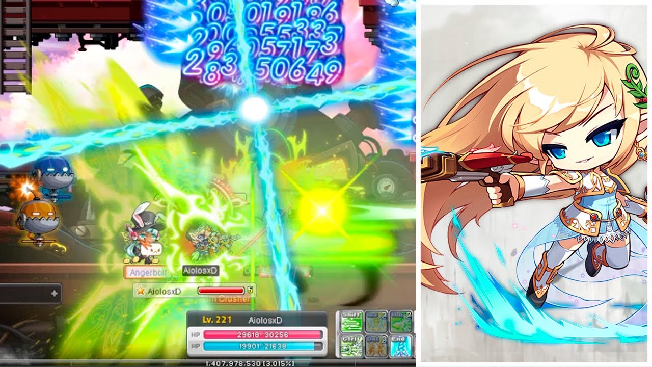 [MapleStory] Mercedes 14K DEX vs Weeklies 36 - YouTube