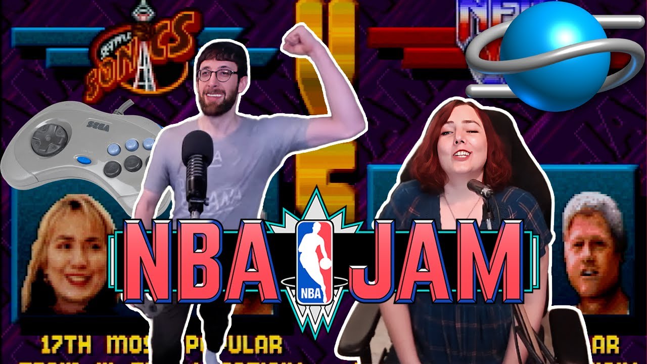 Bill & Hillary Clinton in NBA Jam | Big Head Mode - YouTube