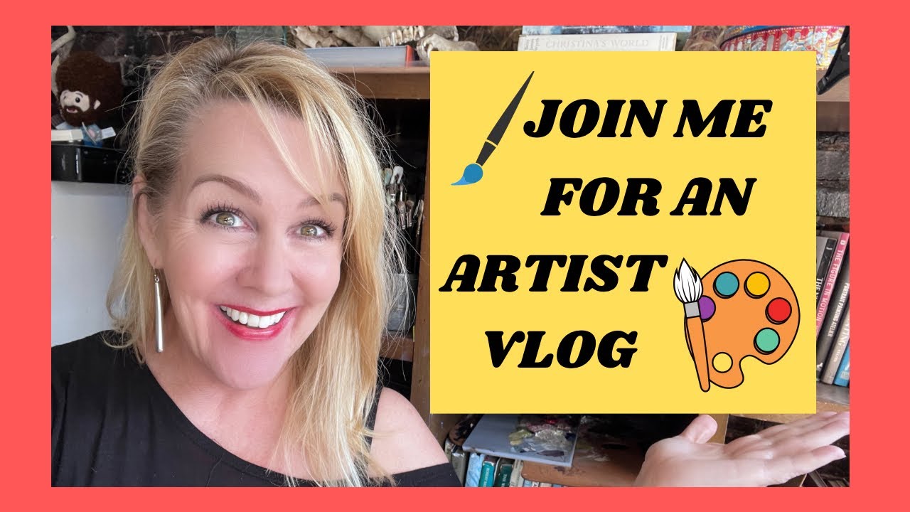 JOIN ME FOR AN ARTIST VLOG! with Suzanne Barrett Justis - YouTube