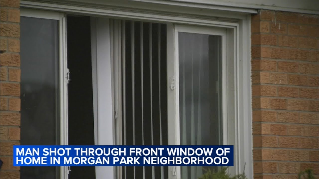 Man shot through window of Chicago home, police say - YouTube