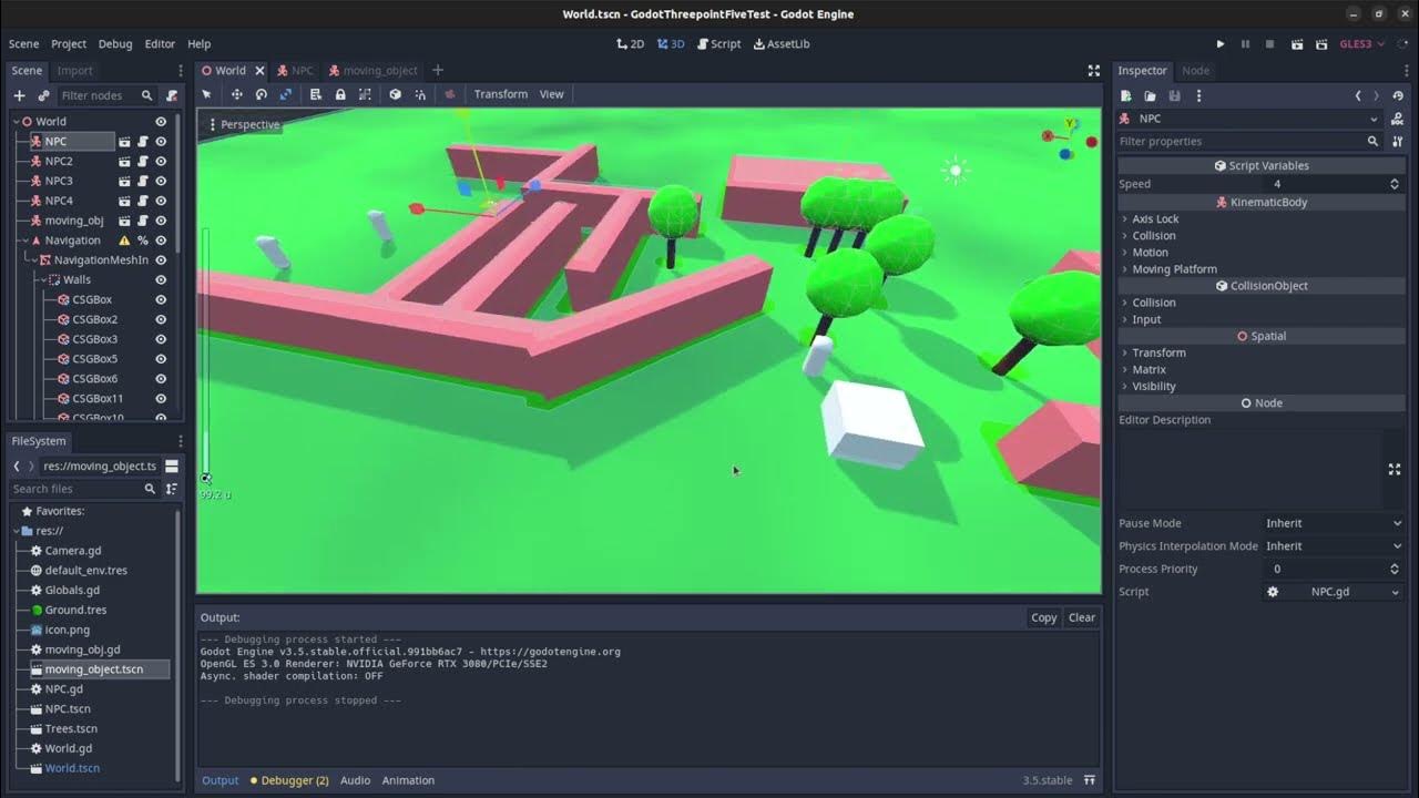 Navigation and Obstacle Avoidance in Godot 3 5 - YouTube