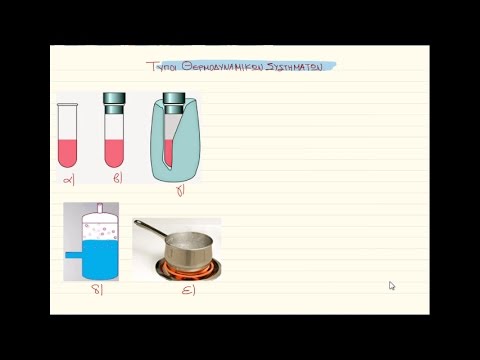 Τυποι Θερμοδυναμικων Συστηματων - YouTube