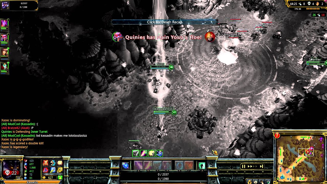 League of Legends Epic banshee's veil escape from Karthus ultimate ...