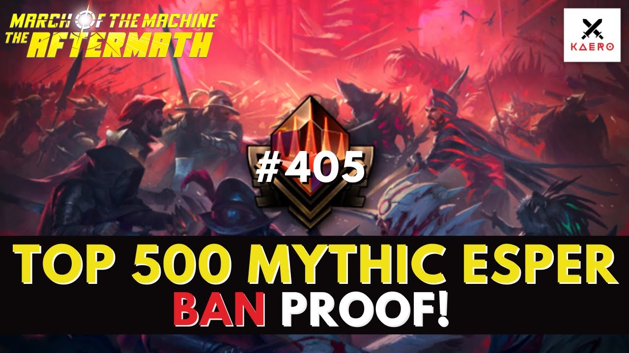 UNSTOPPABLE Esper Legends Deck | TOP MYTHIC Best of One | MTG Arena ...