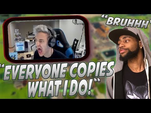 Ninja Calls Out His Viewers For Copying Him! Daequan Shows How To Handle A 1v4 In Style!