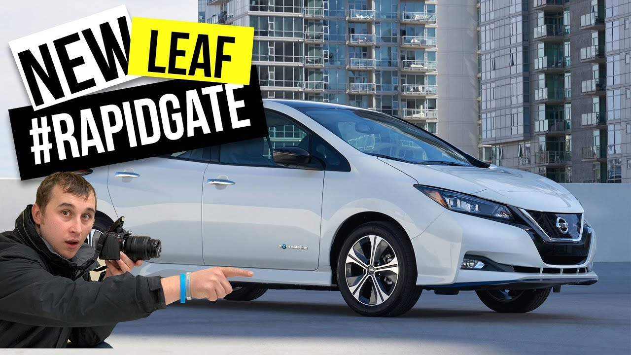 New 2019 Nissan Leaf Also UPDATE on RapidGate gen2 Leaf 🔌🔋🚗 - YouTube