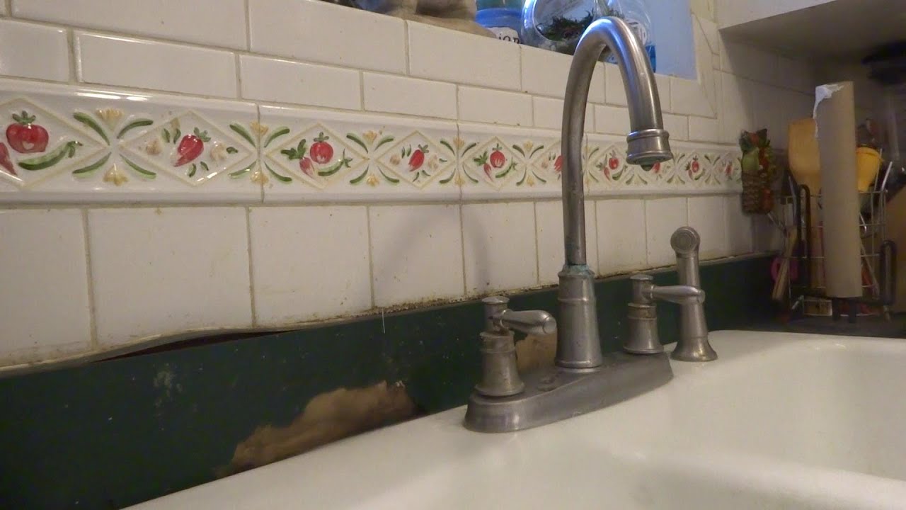KITCHEN SINK FAUCET REPLACEMENT - YouTube