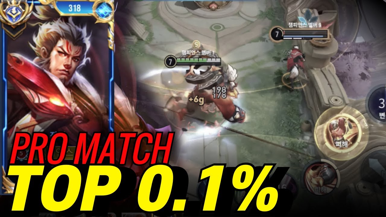 I MEET KOREA PRO TEAM?! ZHANG FEI TOP CHAMPIONS MATCH! / Honor of kings ...