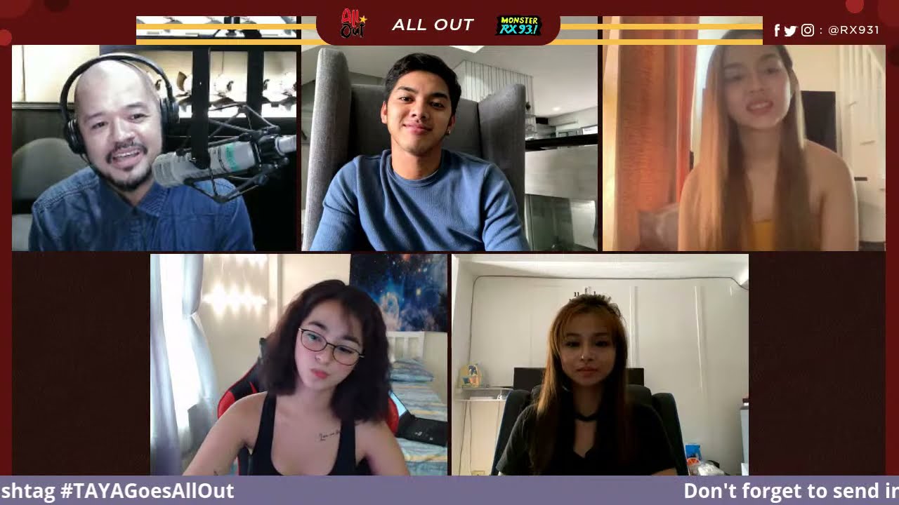 Sean De Guzman, AJ Raval Angeli Khang, & Jela Cuenca of TAYA Go All Out ...