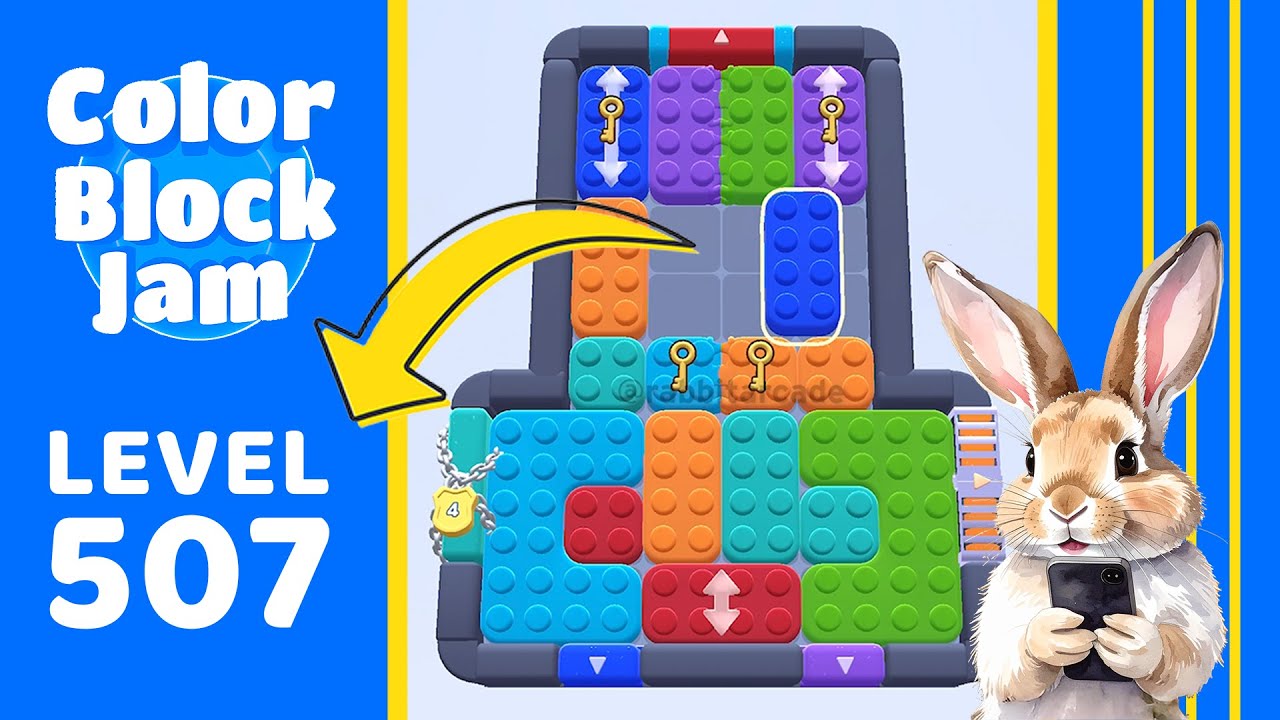 Color Block Jam Level 507 Solution Walkthrough - YouTube
