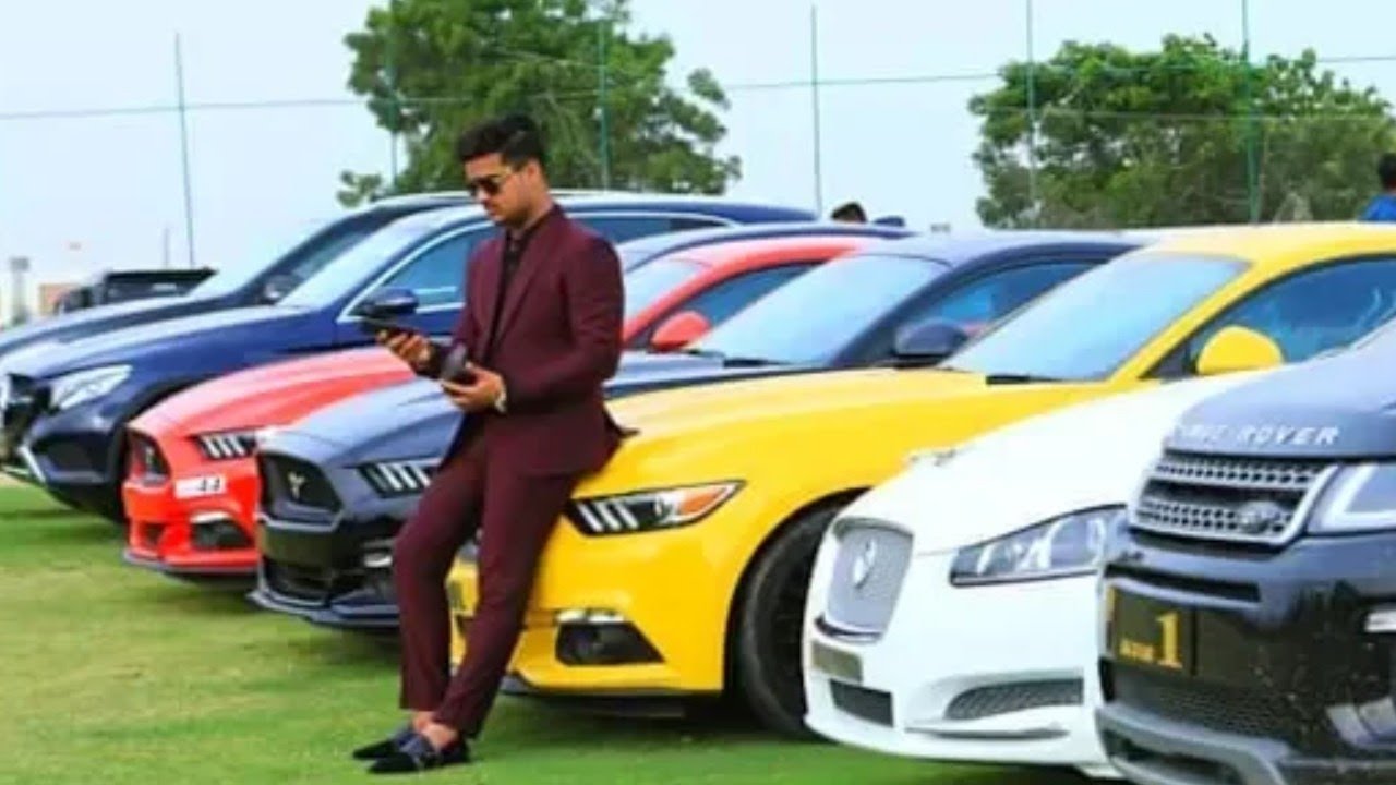 Rajdeepsinh ribda car collection// gujarat millionaire - YouTube