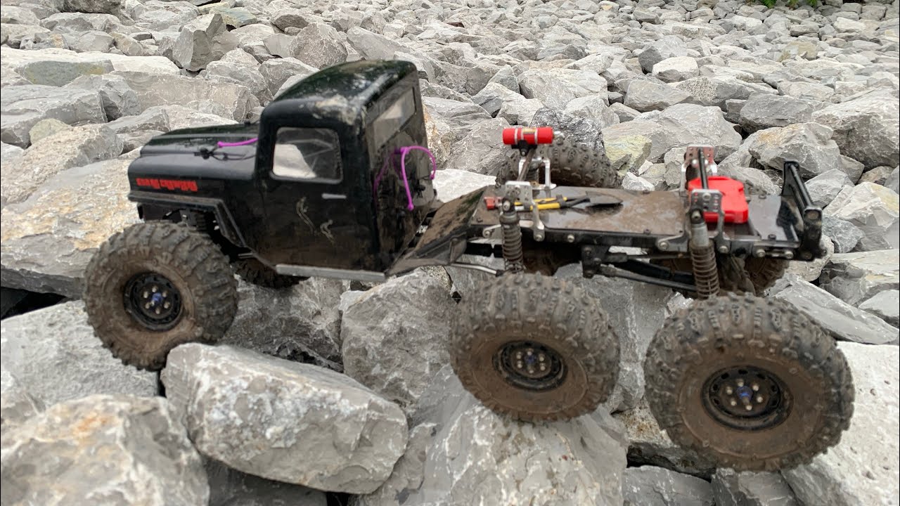 Trx6 crawler Rocky Trail Adventure…come along for a ride - YouTube