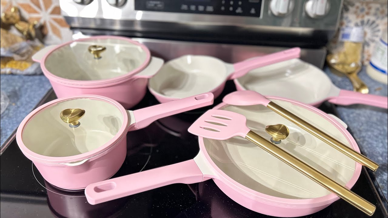 My 1st Paris Hilton Cook Set!!💜💕 | 10 piece set - YouTube