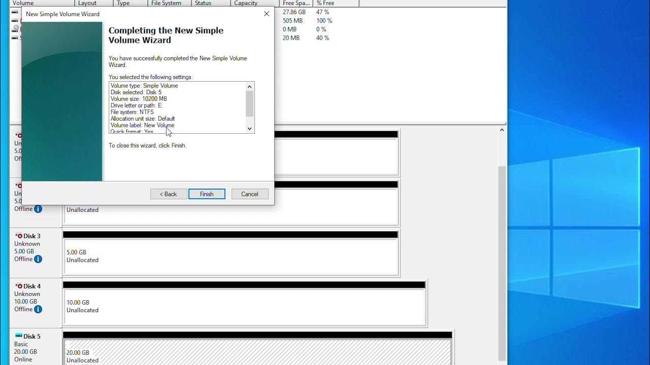 How to Create and Use Virtual Hard Disk VHD - YouTube