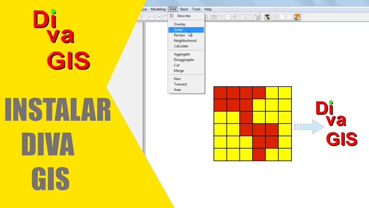 Instalación de Software DIVA-GIS - YouTube