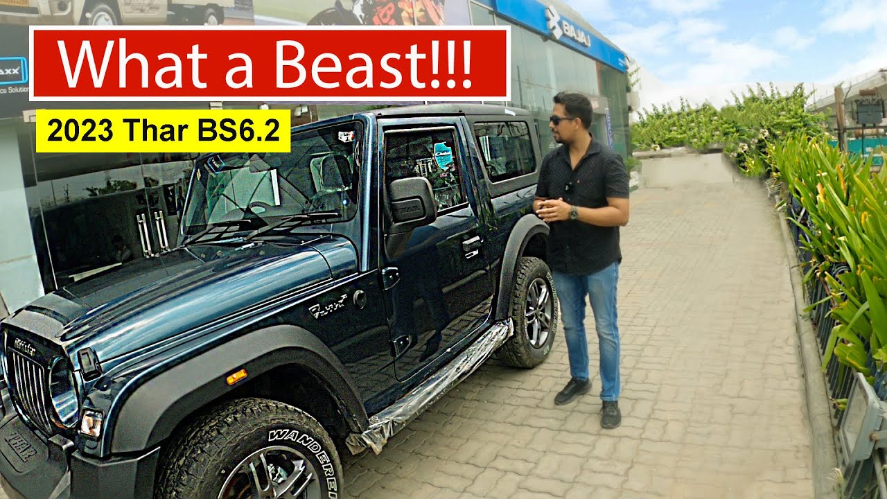 Mahindra Thar Top Model (4×4) Automatic 2023 Detail Review II Beast on ...