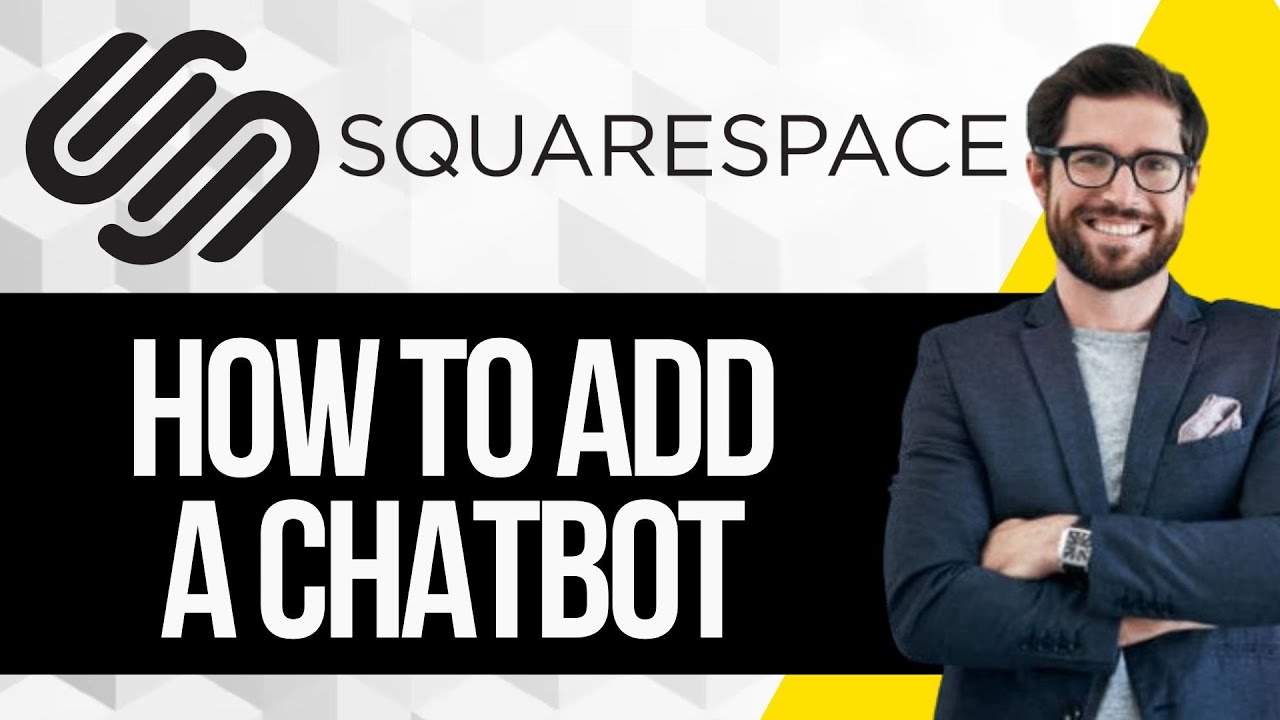 How to Add Chatbot in Squarespace - YouTube