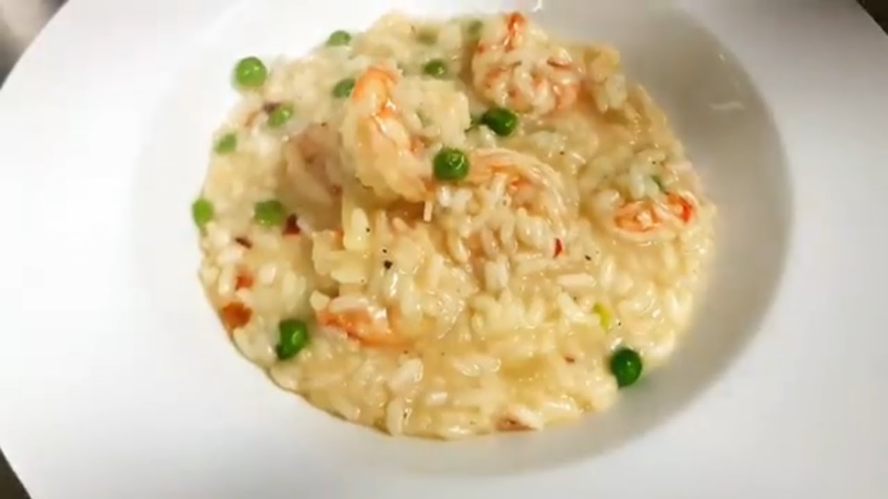 How to make Italian Risotto with shrimp/ইতালিয়ান রাইছ. - YouTube