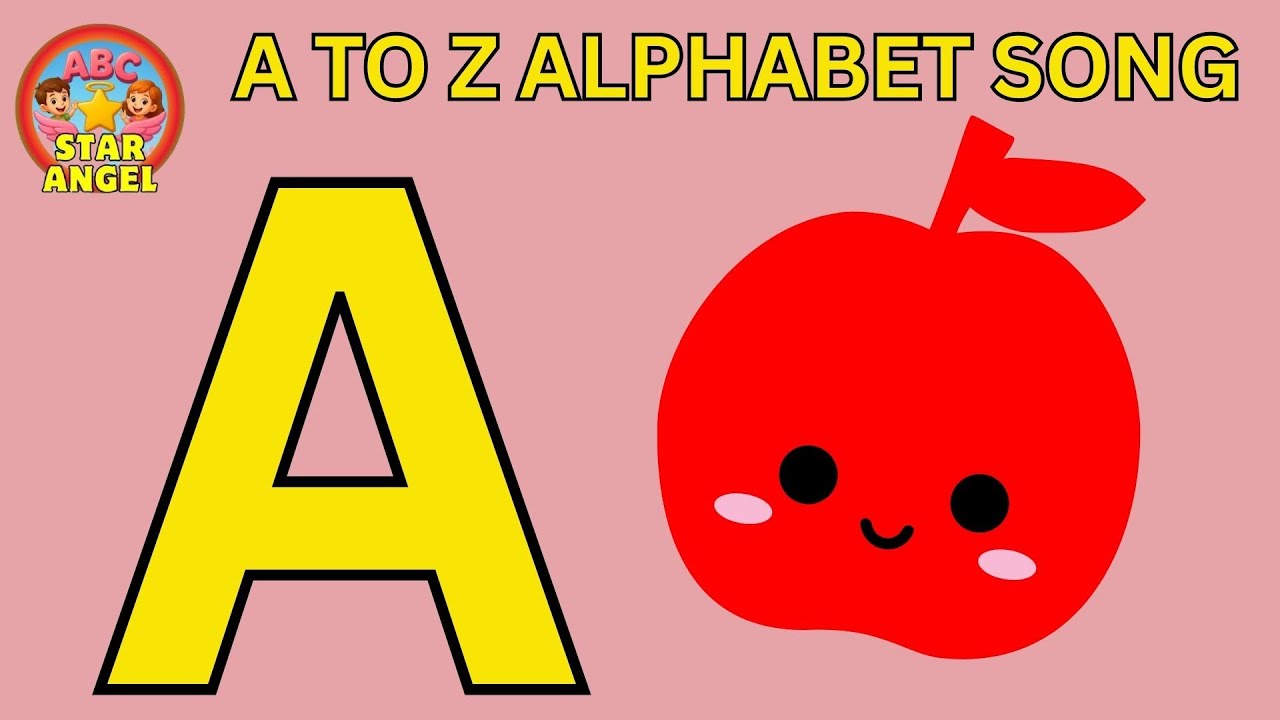 Fun ABC Song for Kindergarten | A to Z Alphabet Learning | Nursery ...