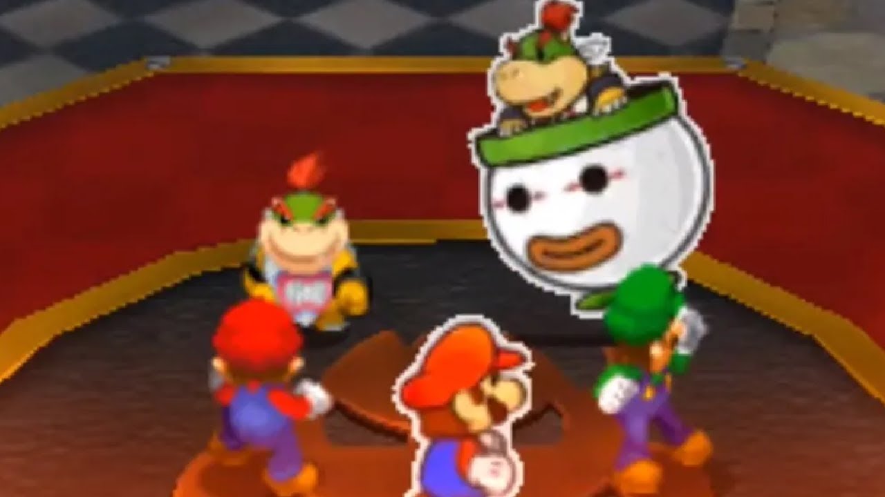 Mario & Luigi: Paper Jam Walkthrough Part 38 - Bowser Jr./Paper Bowser ...