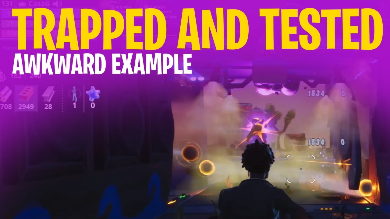 TRAPPED and TESTED Awkward Example // How to Build - YouTube
