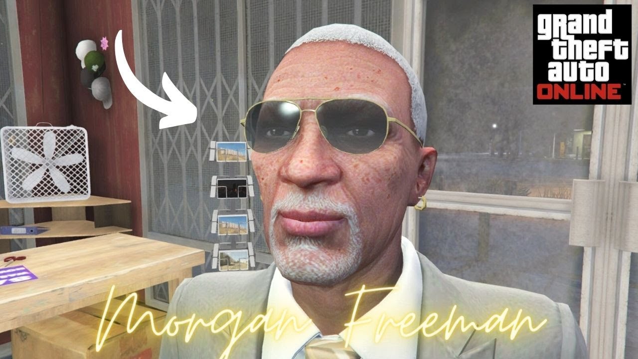How to make Morgan Freeman Type Creation in GTA, GTA best male Creation ...
