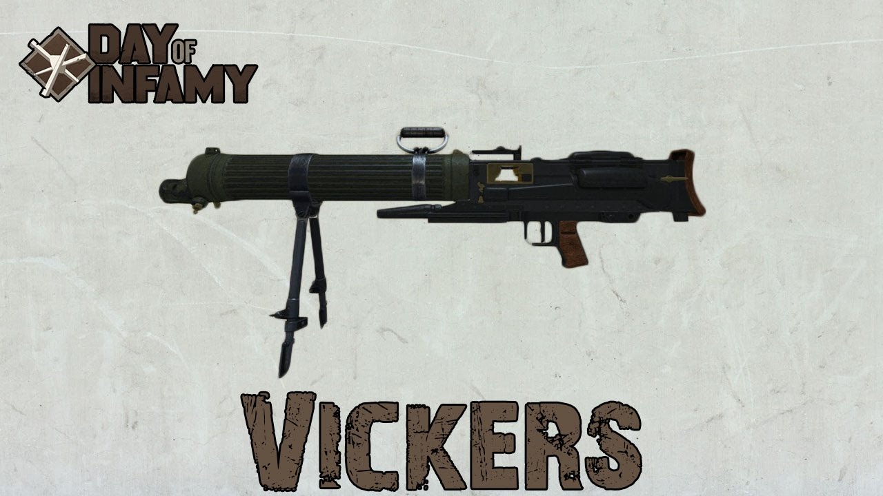 Vickers Weapon Review - Day of Infamy - YouTube