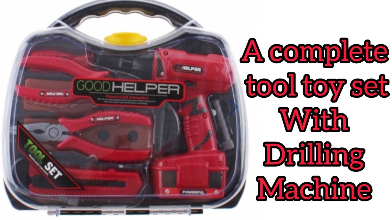 Toy tool set review | Good helper tool set |Bilal Toys Lahore - YouTube