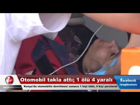 Otomobil takla attı: 1 kişi hayatını kaybetti, 4 kişi yaralandı