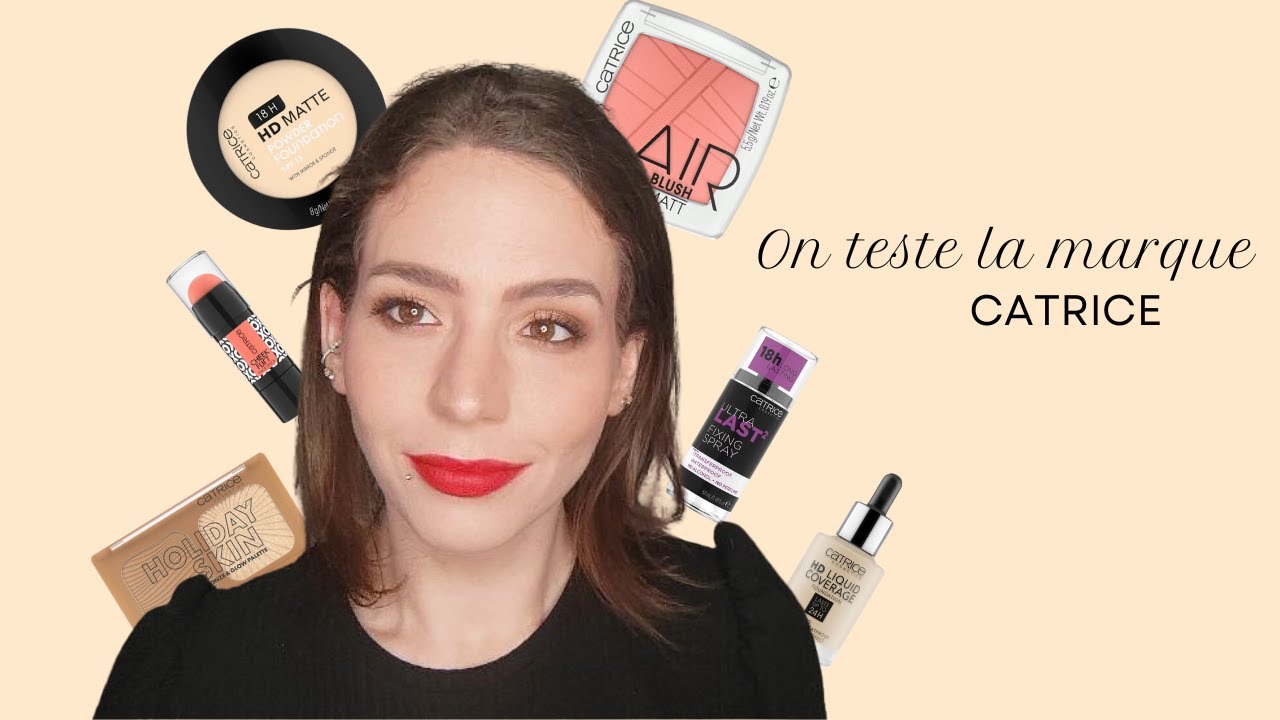 Full face CATRICE que valent les produits de la marque - YouTube