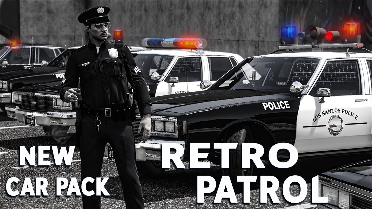 New Car Pack - Rotary Lights - 1980's Retro Patrol GTA5 LSPDFR - YouTube