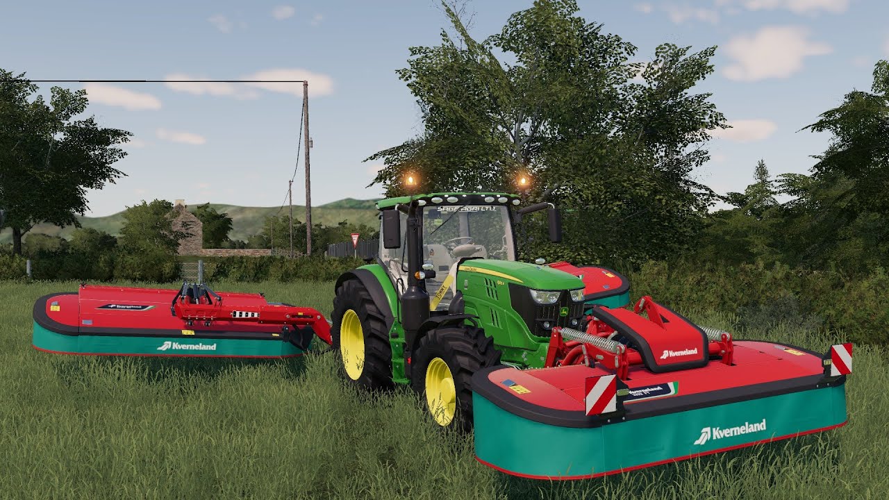 [LIVE] FS19 - Mowing with Dufy6610 - YouTube