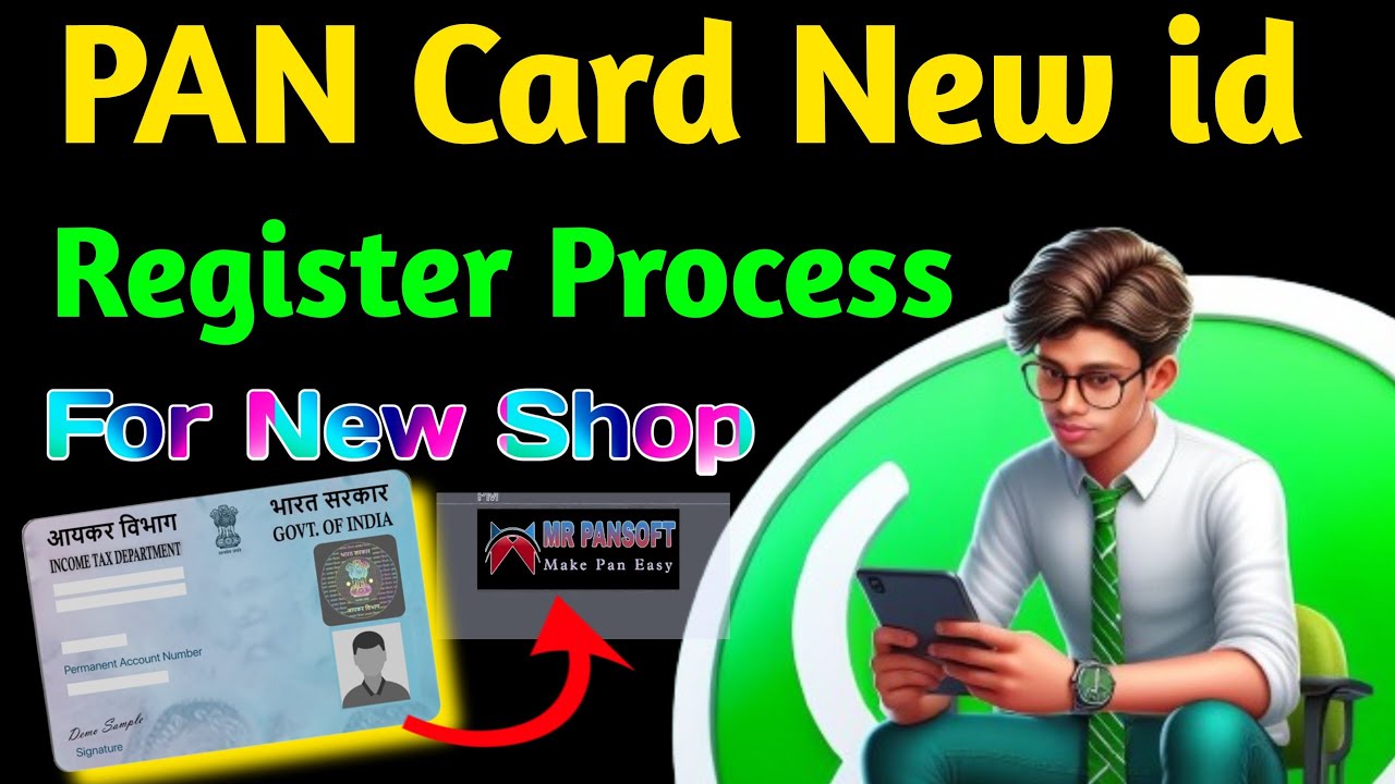 PAN card id kaise banaye | New pan card id register Process - YouTube