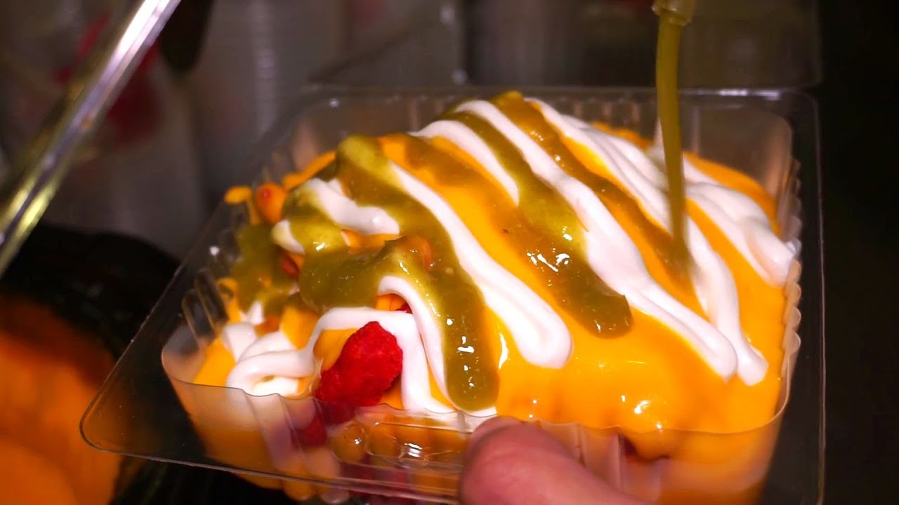 Cheetos flamin' hot con elote y queso - Comida callejera - YouTube