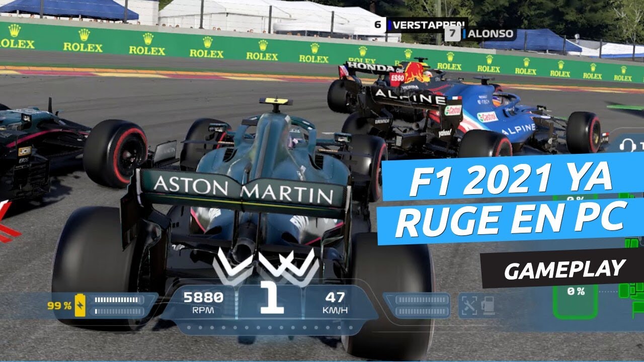 F1 2021: primer gameplay en PC con Ray Tracing - YouTube