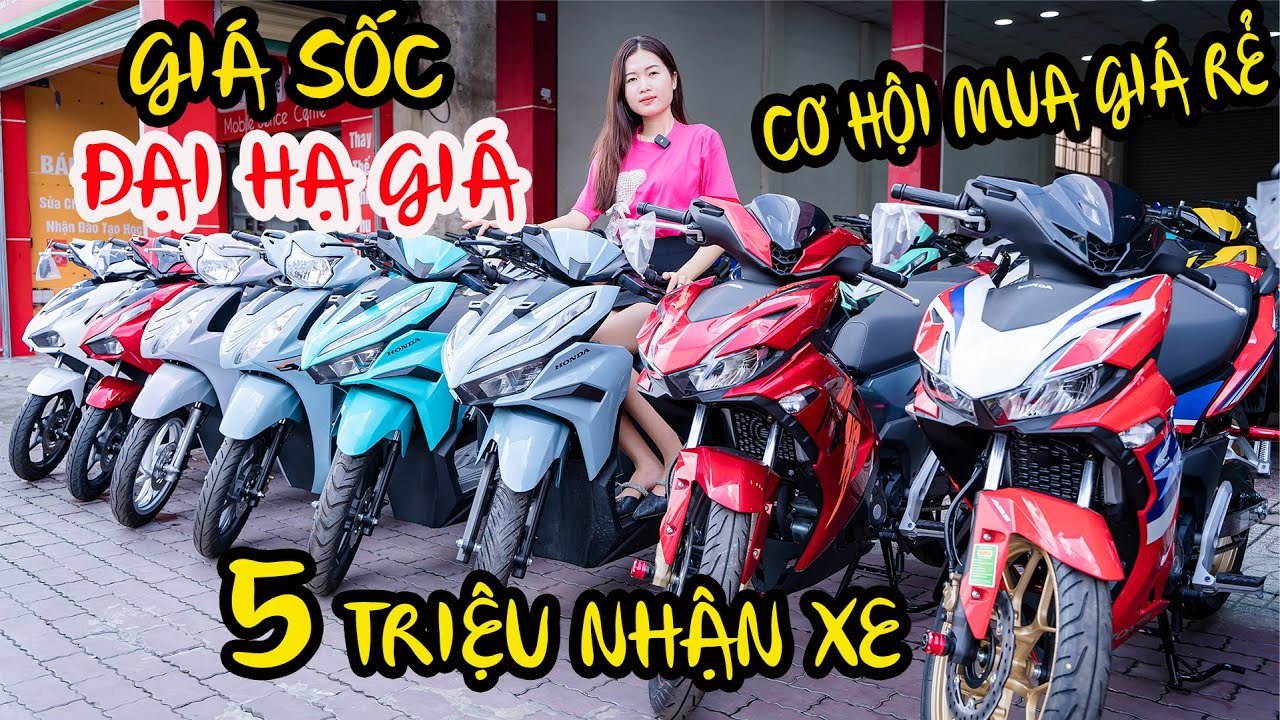 BẤT NGỜ GIÁ XE HONDA WINNER V3 VARIO 125 AB 125 VISION SONIC RỚT GIÁ ...