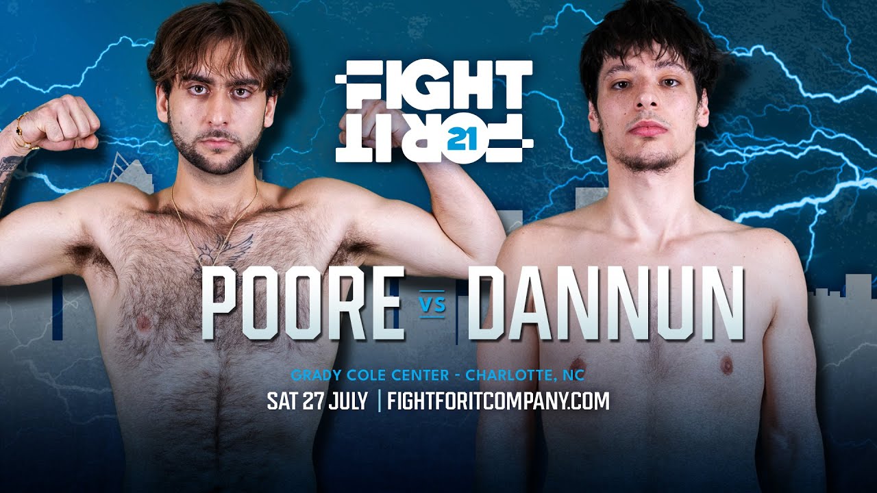 FIGHT FOR IT 21: Aidan Joseph Poore v Joseph Dannun - YouTube