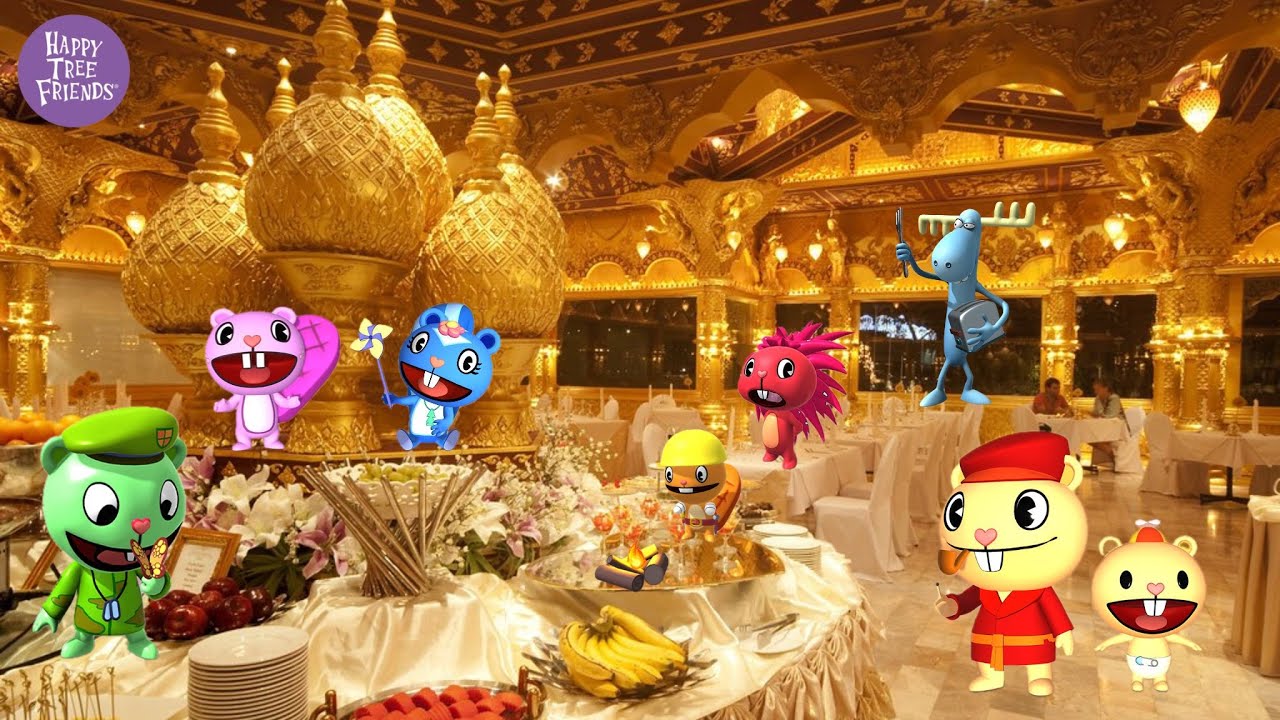 Happy Tree Friends Explore the Magic of Phuket Fantasea - YouTube