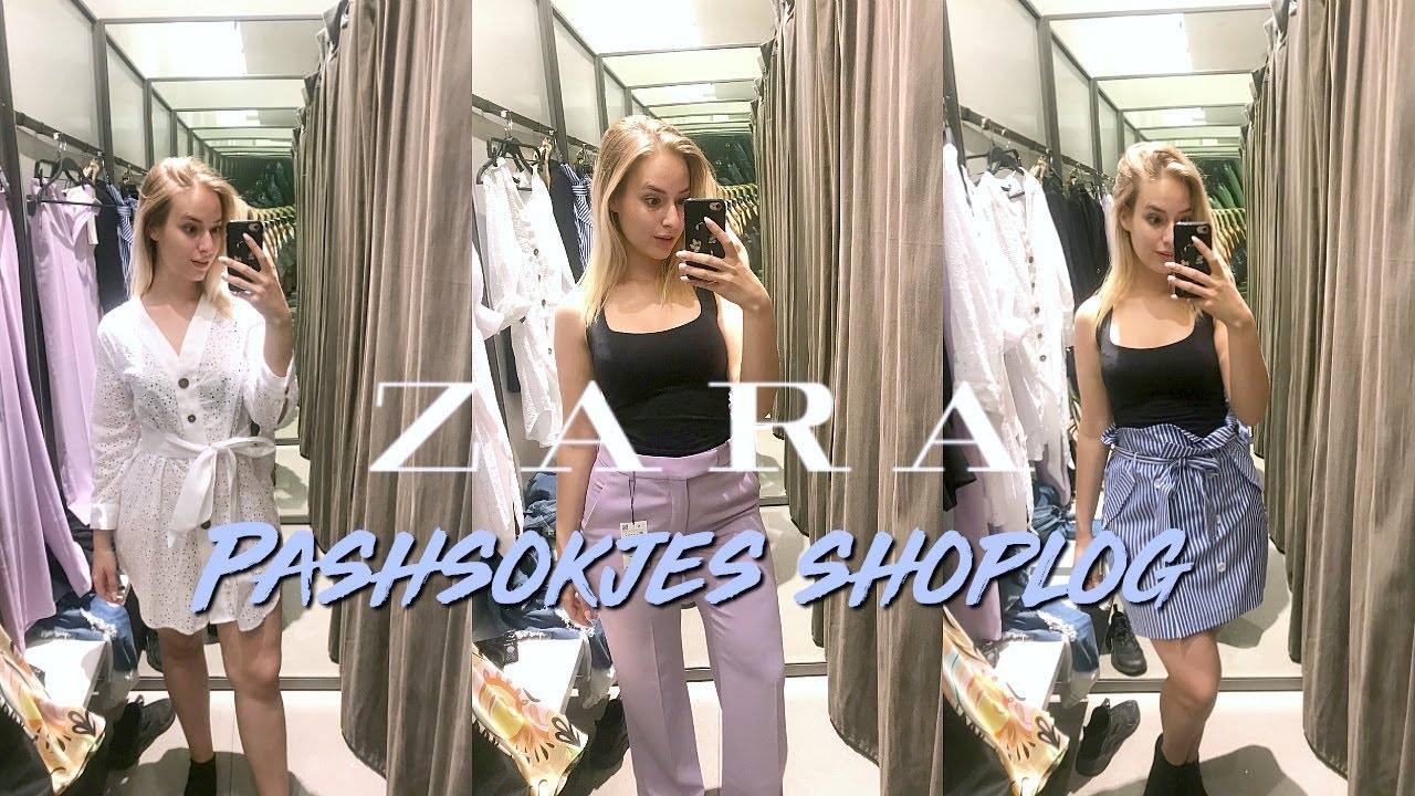 Nieuwe collectie ZARA PASHOKJES SHOPLOG!! | Coco Chanou - YouTube