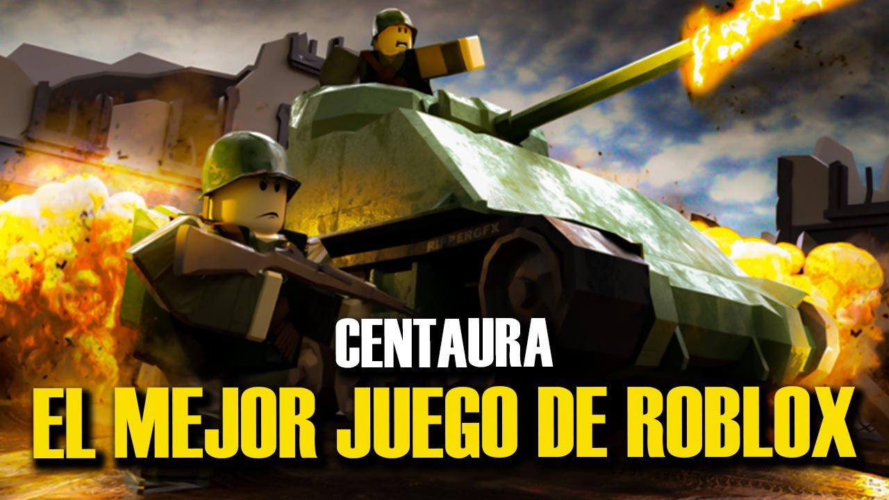 EL MEJOR JUEGO DE ROBLOX | CENTAURA OBBY DE GUERRA - YouTube