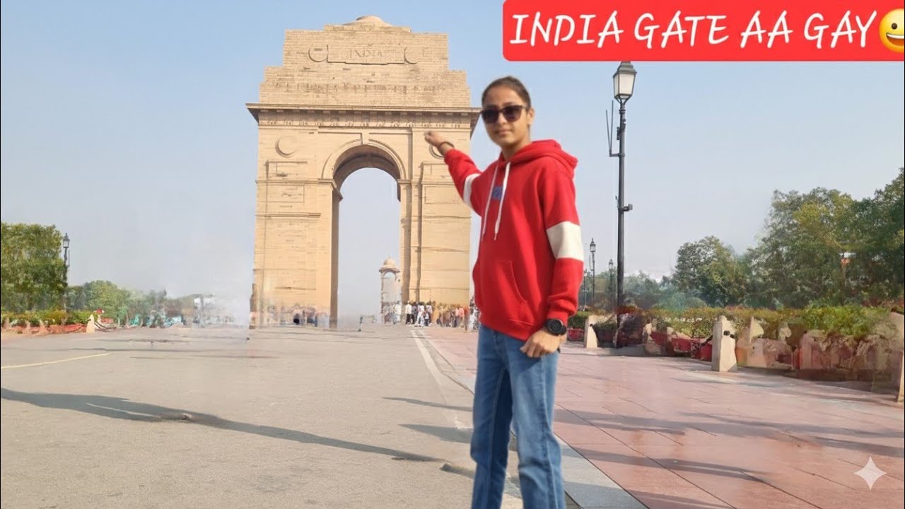 “INDIA GATE VLOG 🇮🇳 | Delhi Tour में मज़ेदार Day Out | India Gate Visit ...