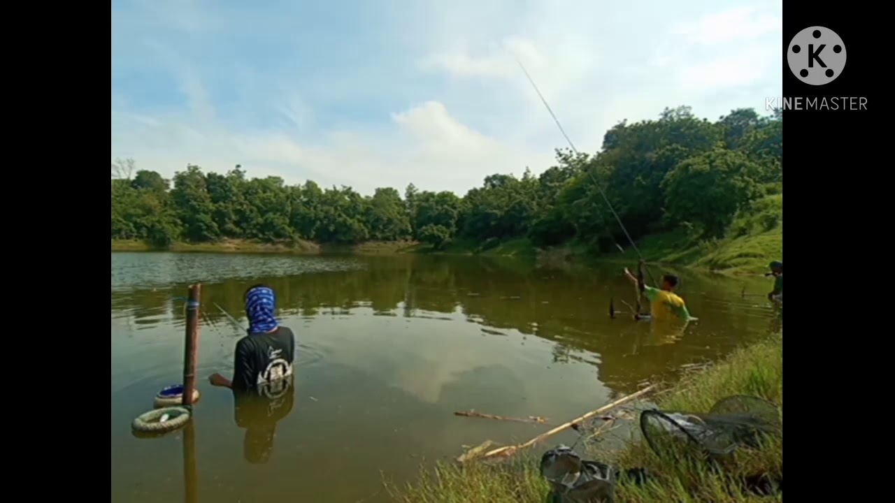 Mancing ikan nila di waduk pacal no edit!!! - YouTube