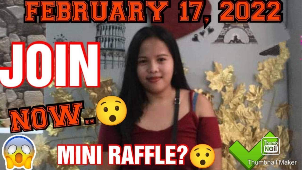 Paentry with games mini raffle on February 17,2022 - YouTube