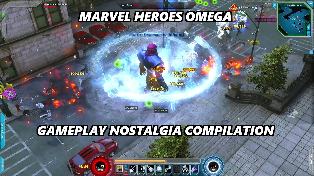Marvel Heroes | Nostalgia Gameplay Compilation - YouTube